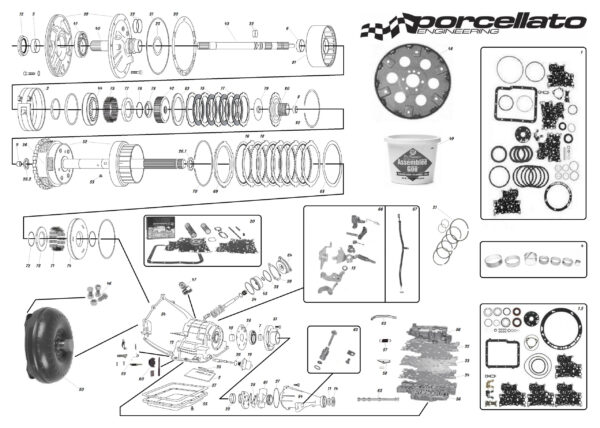1962-1973 Powerglide Transmission Parts, Sales and Service