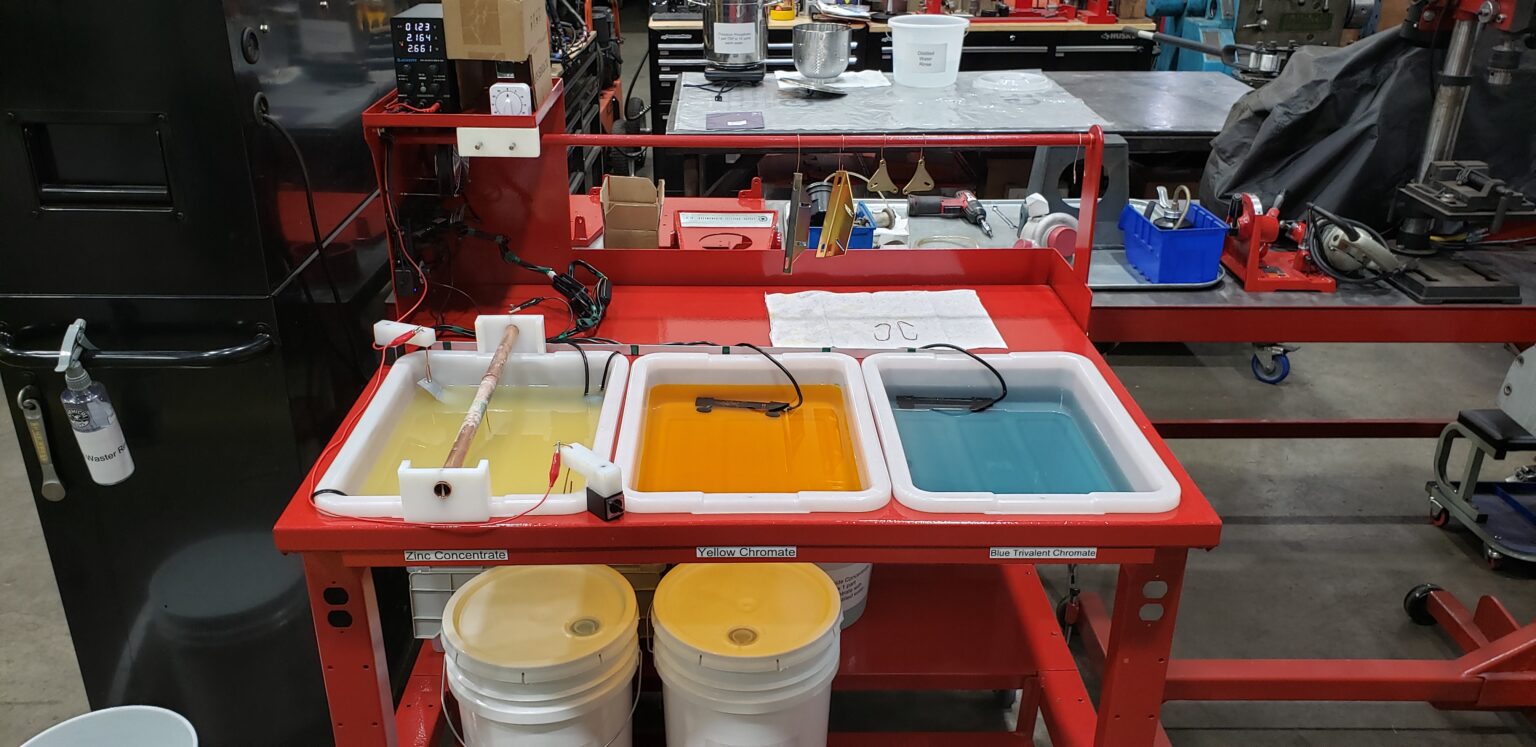 Zinc Plating Station for Small Shops